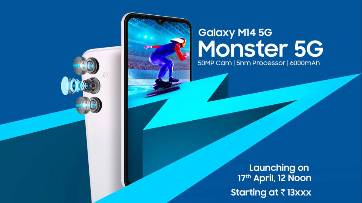 Samsung Galaxy M14 5G coming to India on April 17 with attractive ...
