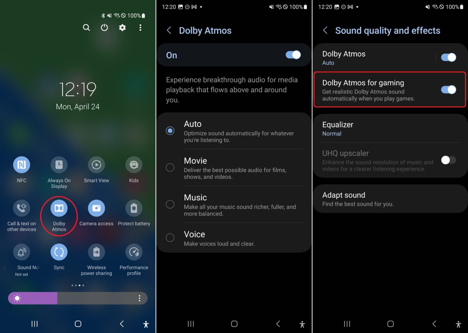 Your Samsung Galaxy phone supports Dolby Atmos, give it a go! - SamMobile
