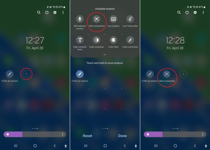 How to take screenshots on your Galaxy phone with a quick toggle - SamMobile