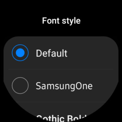 Get Samsung's awesome font on your Galaxy phone and smartwatch - SamMobile