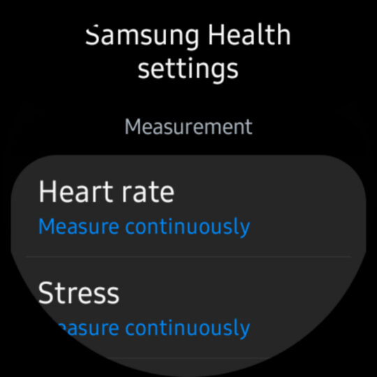 The Galaxy Watch can alert you if your heart rate is too low or high ...