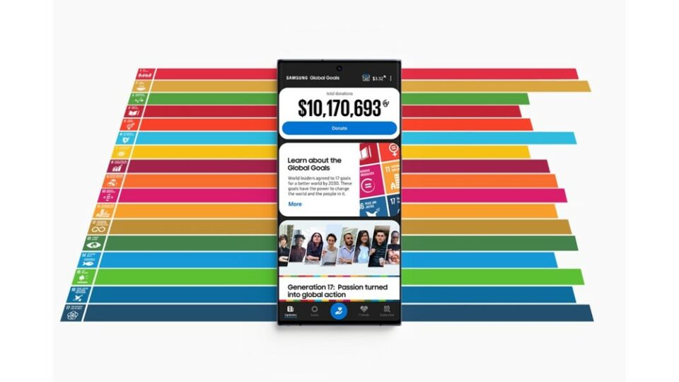 Samsung's adds new Global Goals app feature to motivate the Galaxy ...