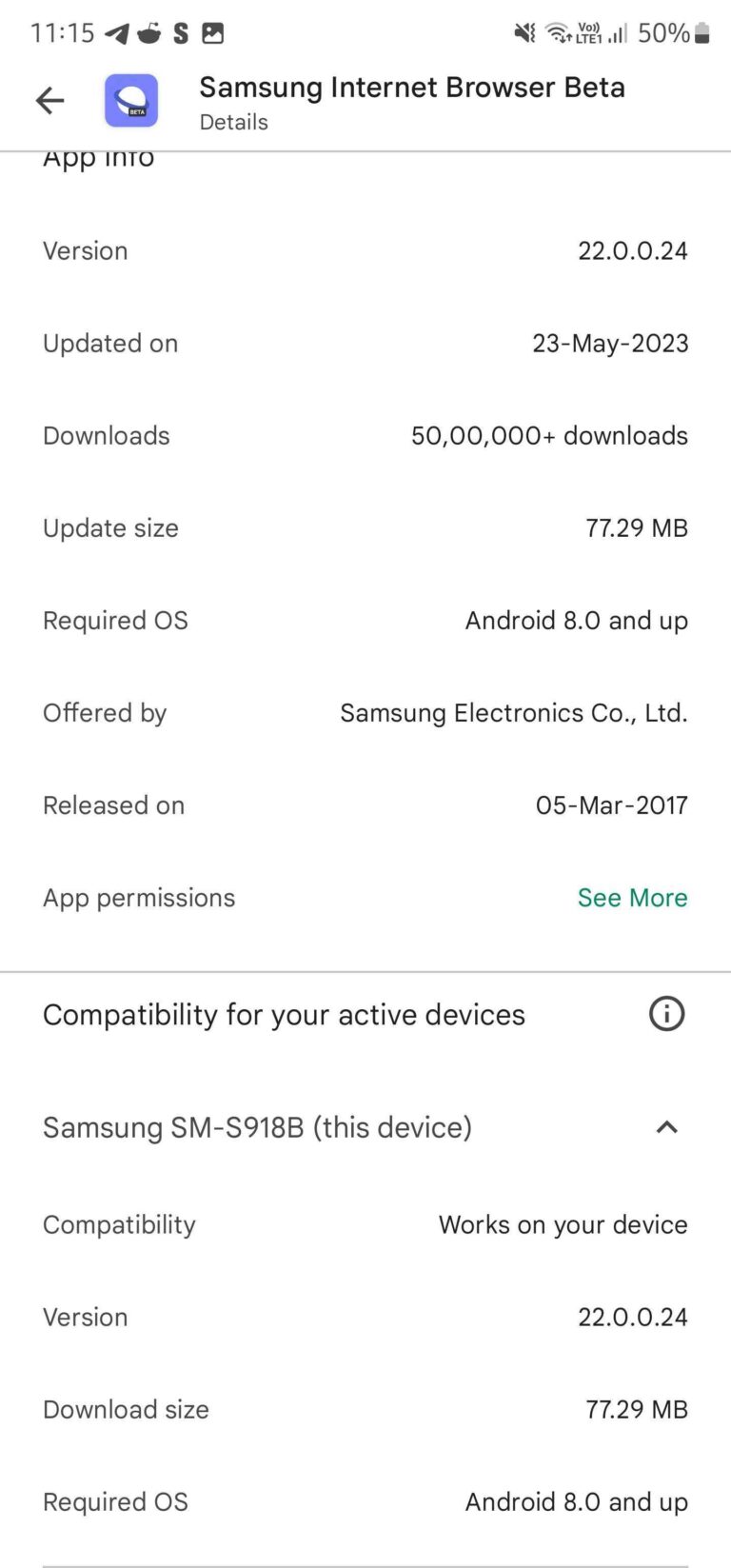 Samsung Internet Beta update improves history, tab manager UI for ...