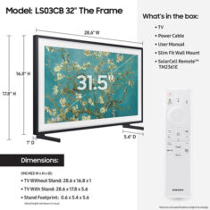 Samsung makes a small change to 2023 version of The Frame TV - SamMobile