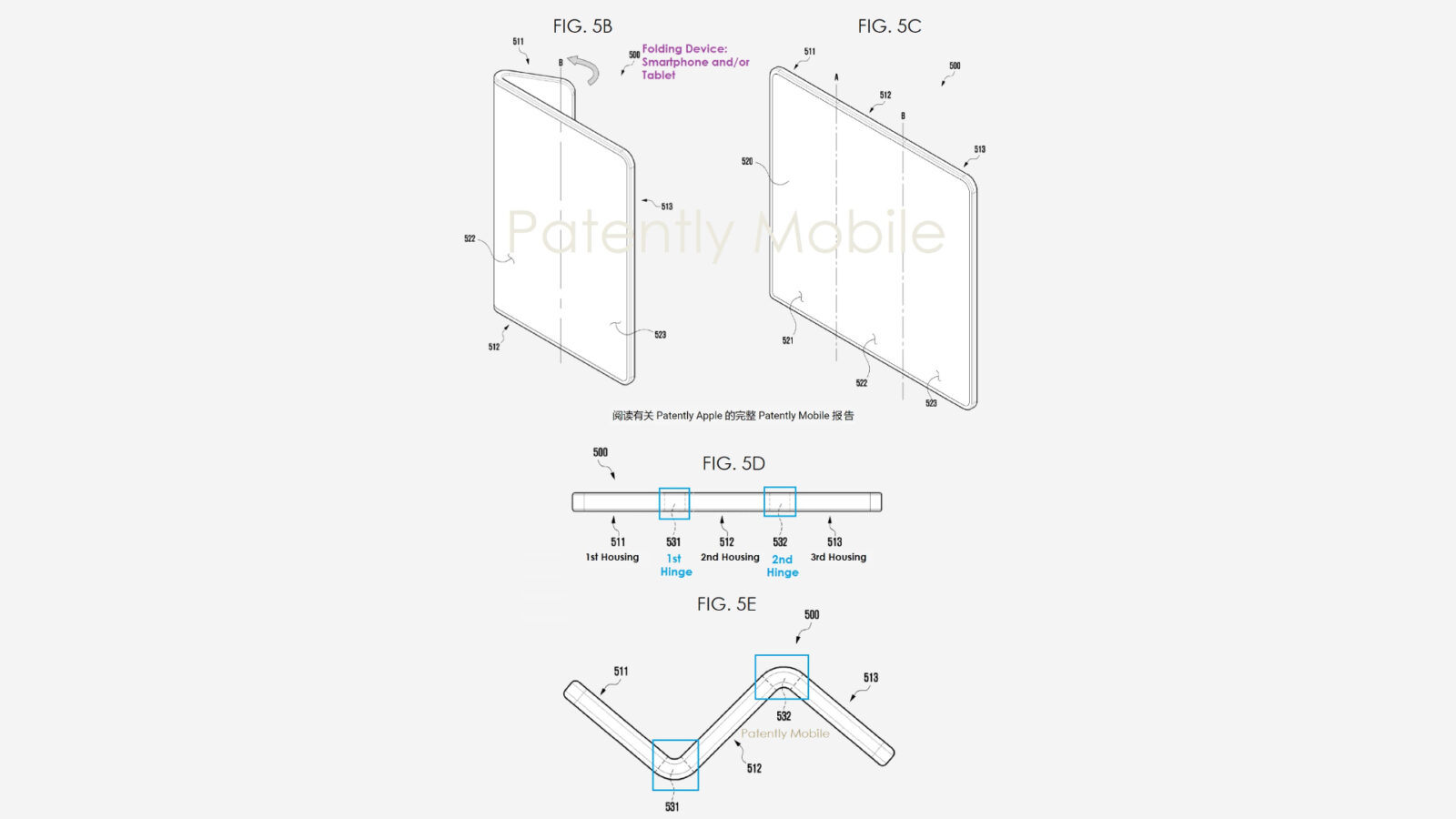 Samsung speeds up development of tri-folding phone with new patent ...