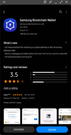 Samsung Blockchain Wallet app gets UX improvements through new update ...