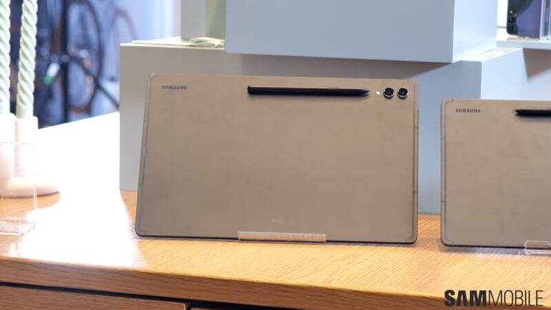 Galaxy Tab S9 is Samsung's first water-resistant flagship tablet lineup ...