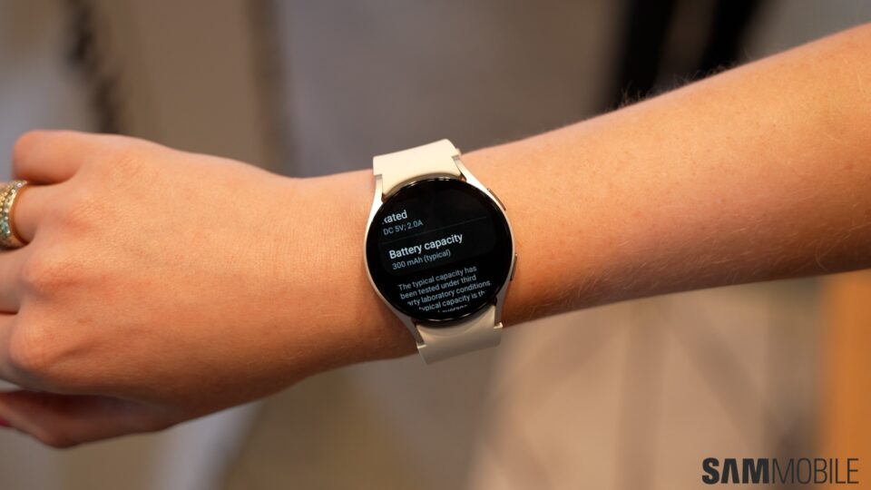 Samsung Galaxy Watch 6 battery life doesn't hold surprises - SamMobile