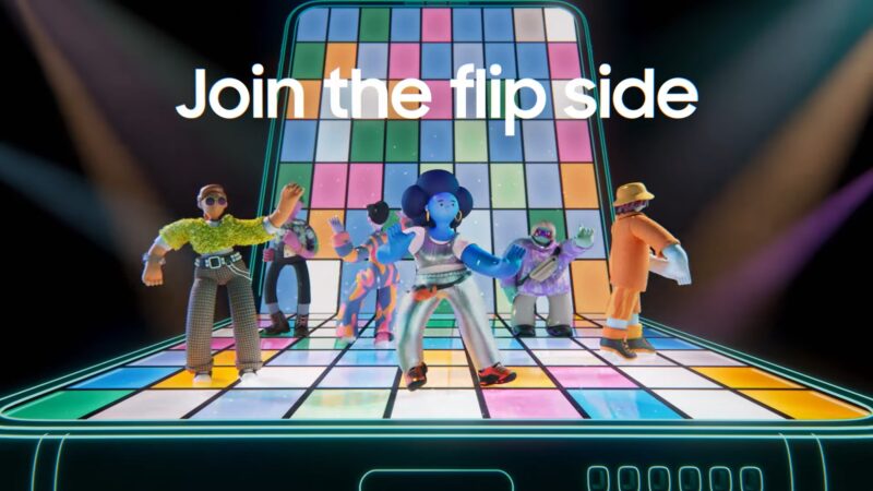 Galaxy Z Flip 5 teased in new #JoinTheFlipSide Samsung ad - SamMobile