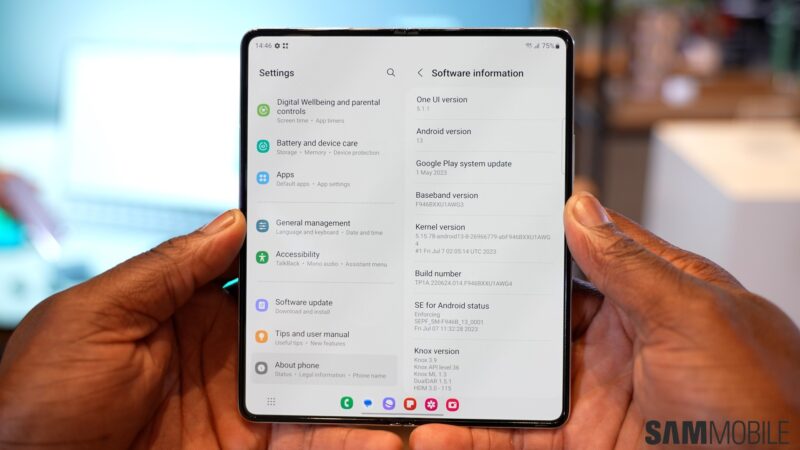Galaxy Z Fold 3, 4, and 5 pick up August 2024 security update - SamMobile