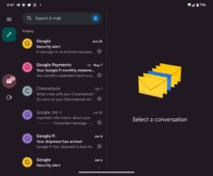 Gmail app brings a better design for foldable phones - SamMobile