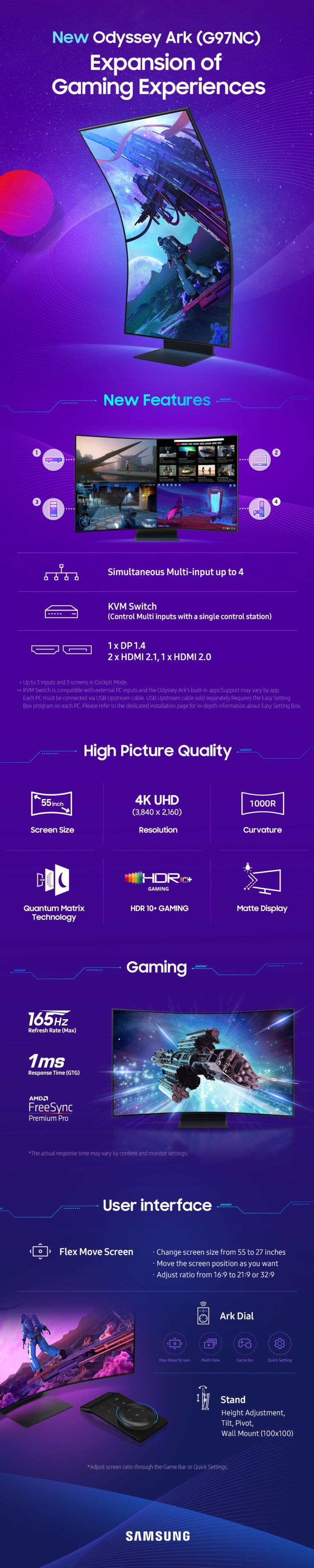 Samsung has unleashed two new high-end Odyssey gaming monitors - SamMobile