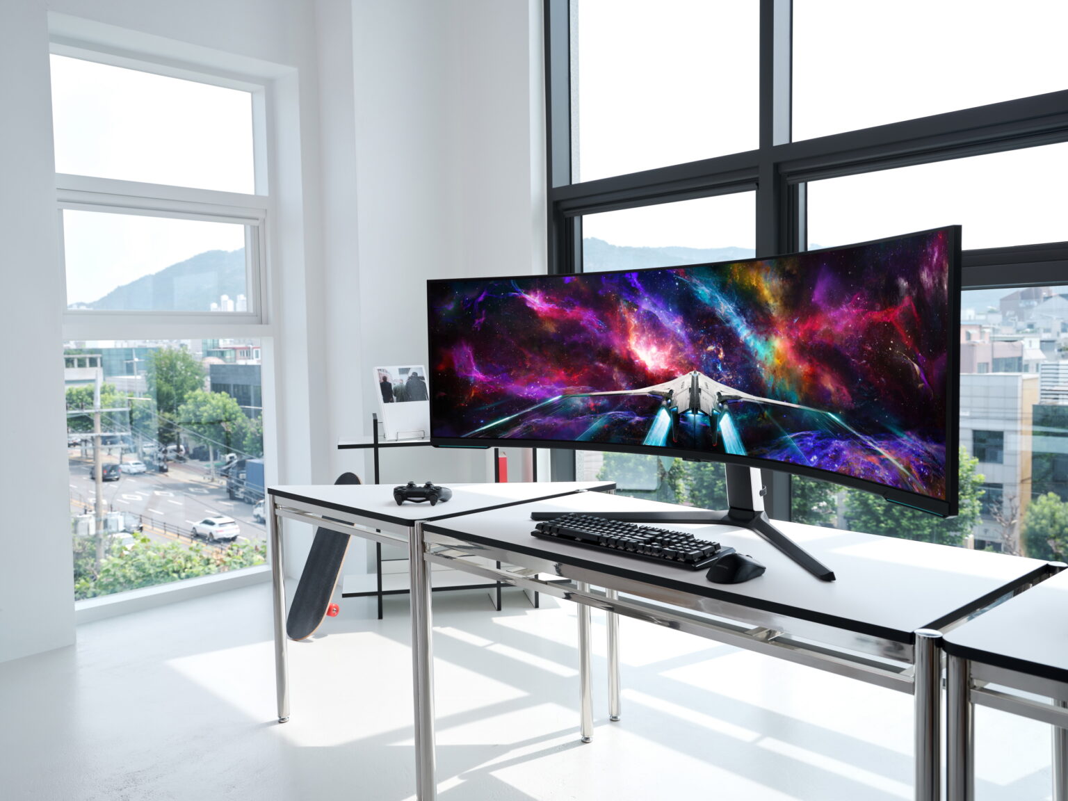 Samsung has unleashed two new high-end Odyssey gaming monitors - SamMobile