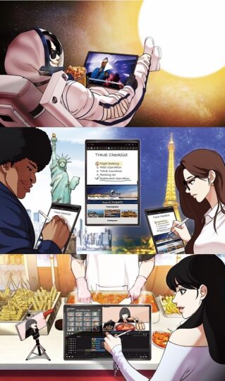 Webcomic creator Taejun Pak uses Galaxy Tab S9 to bring characters to life - SamMobile