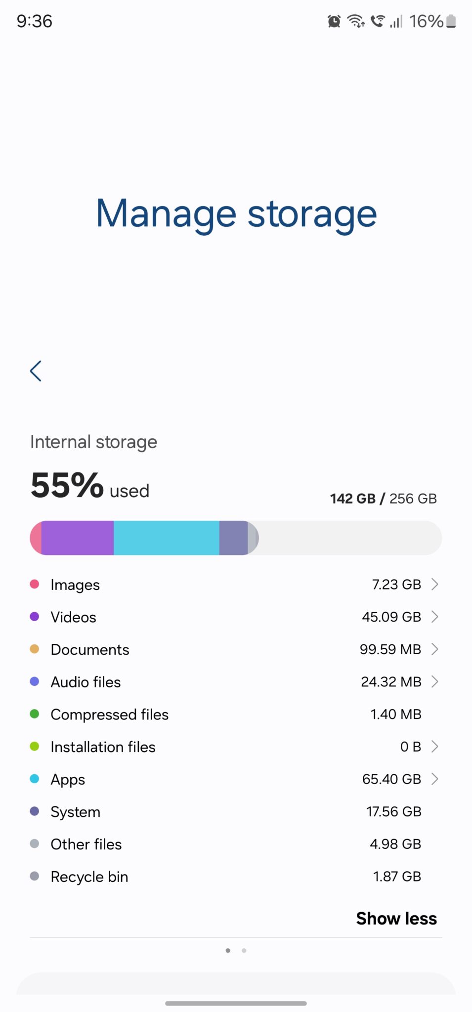 Samsung shows more accurate system storage figures with One UI 6 update ...