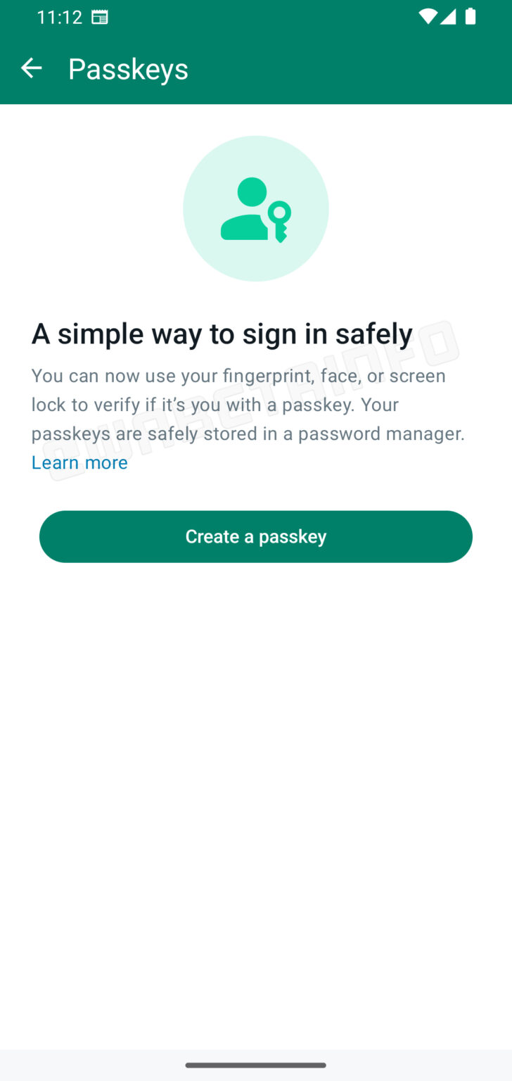 WhatsApp is bringing support for passkeys on Android app - SamMobile