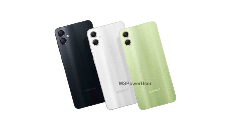 Samsung Galaxy A05 specs, design leak ahead of launch - SamMobile