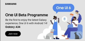 Samsung Galaxy A34 gets One UI 6.0 (Android 14) beta update - SamMobile