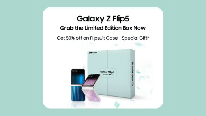 Samsung Galaxy Z Flip 5 Limited Edition Box with BTS goodies launched ...