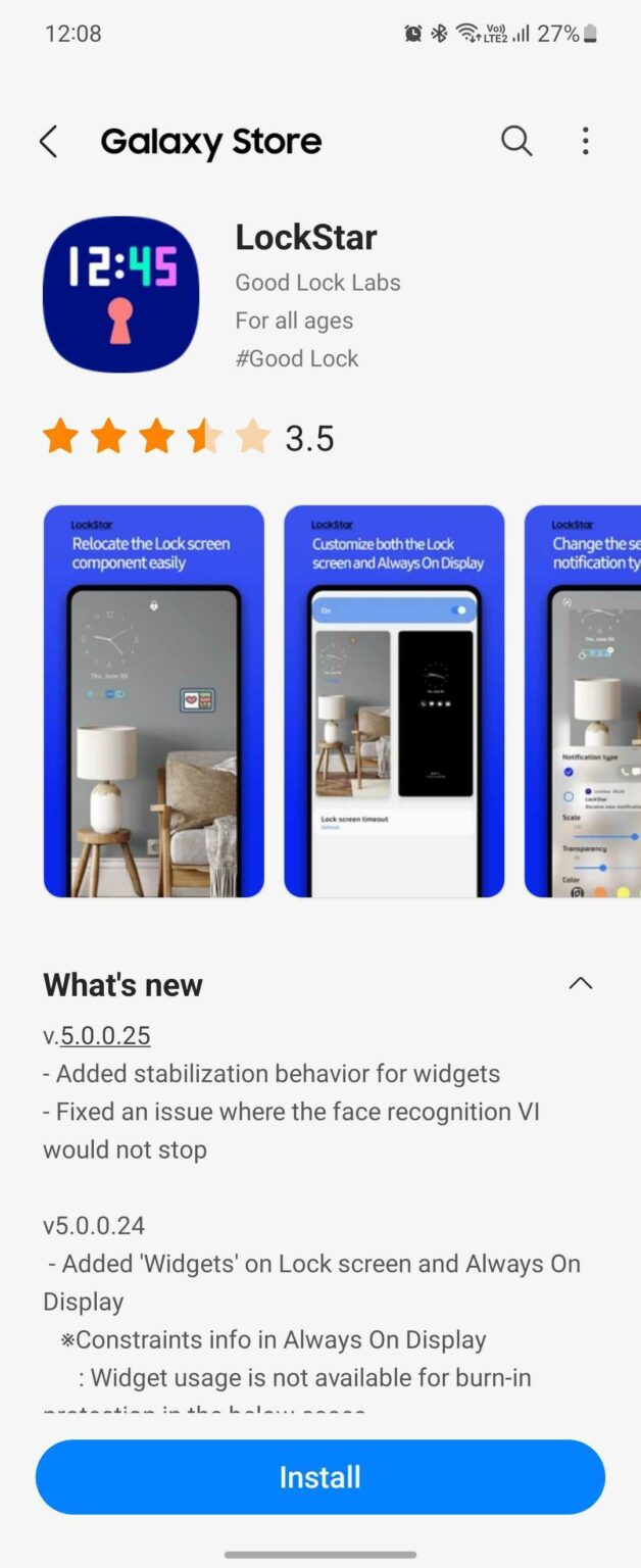 Samsung updates Good Lock's LockStar and MultiStar modules with bug ...