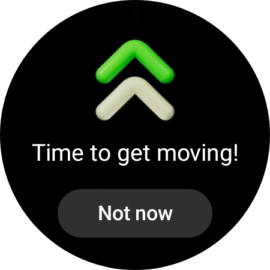 One UI Watch 5 replaces 'Time to get moving!' reminder animations ...