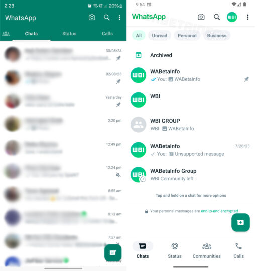 WhatsApp planning to bring massively redesigned Android app - SamMobile