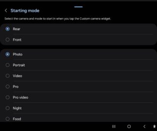 One UI 6's best features include an incredibly useful camera widget ...