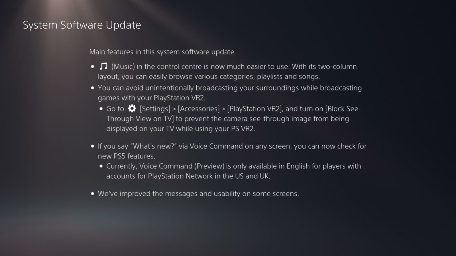 PlayStation 5 gets new software update as consumers await PS5 Slim ...