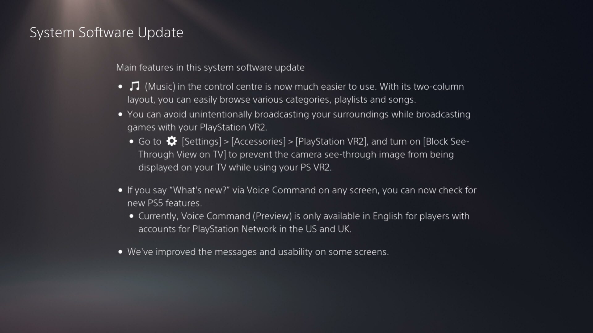 PlayStation 5 gets new software update as consumers await PS5 Slim ...