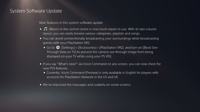 PlayStation 5 gets new software update as consumers await PS5 Slim ...