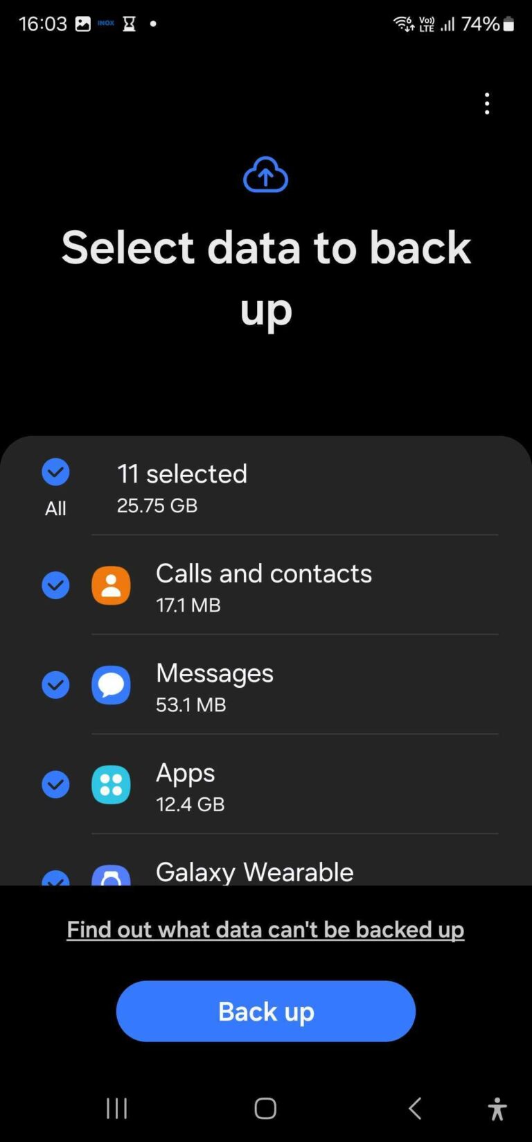 One UI 6 Temporary Cloud Backup lets you store unlimited data for ...