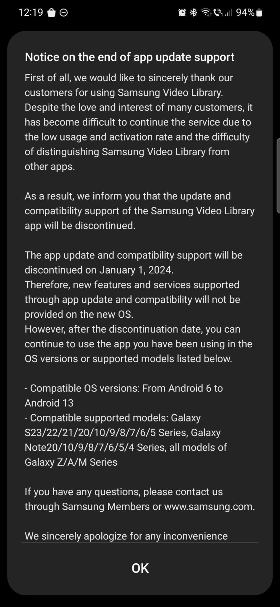 Useless Samsung app is going away first thing next year - SamMobile