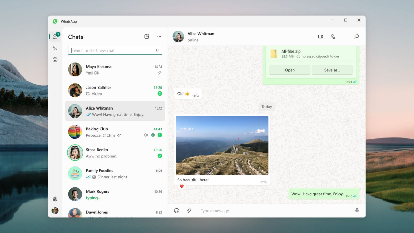 WhatsApp beta for Windows can now message unsaved numbers - SamMobile