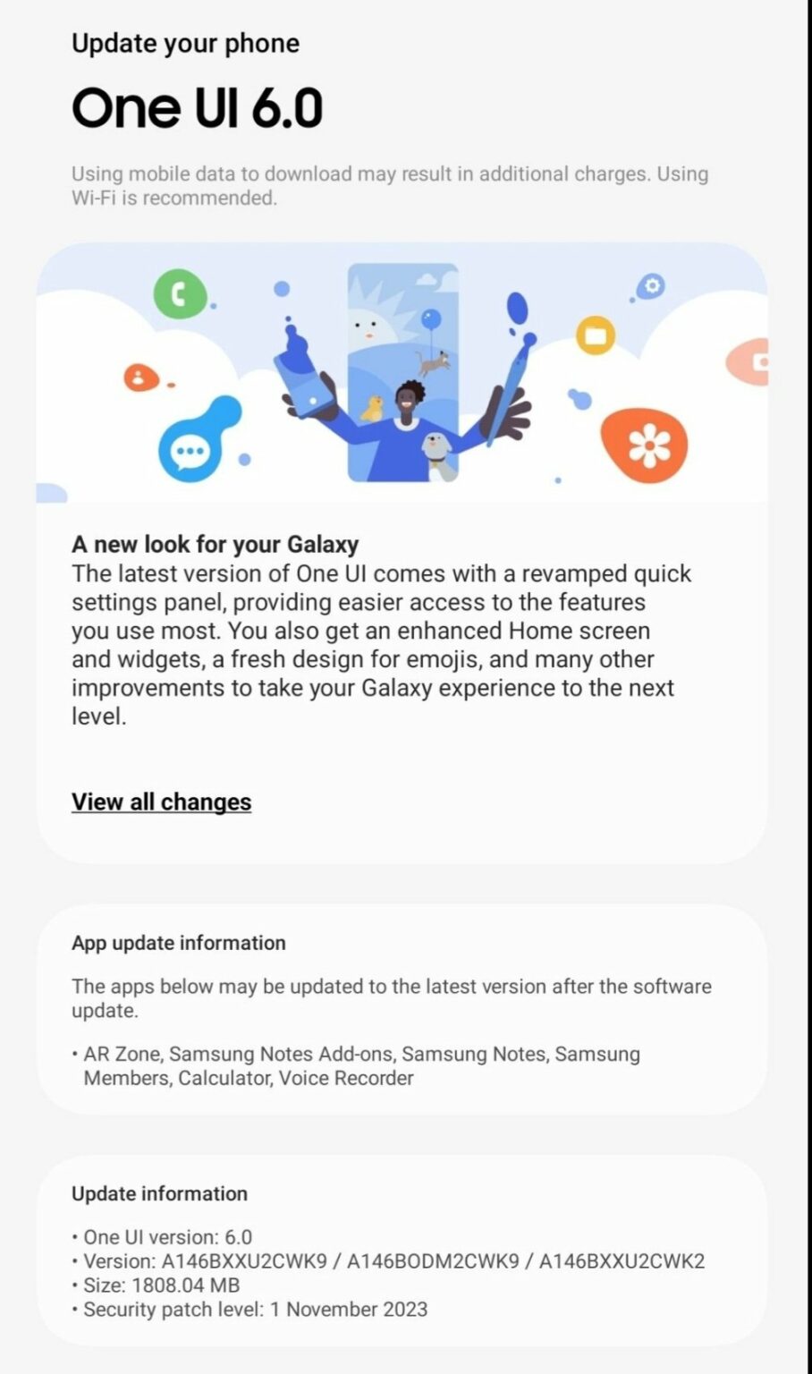 One UI 6 update released for the affordable Galaxy A14 5G - SamMobile