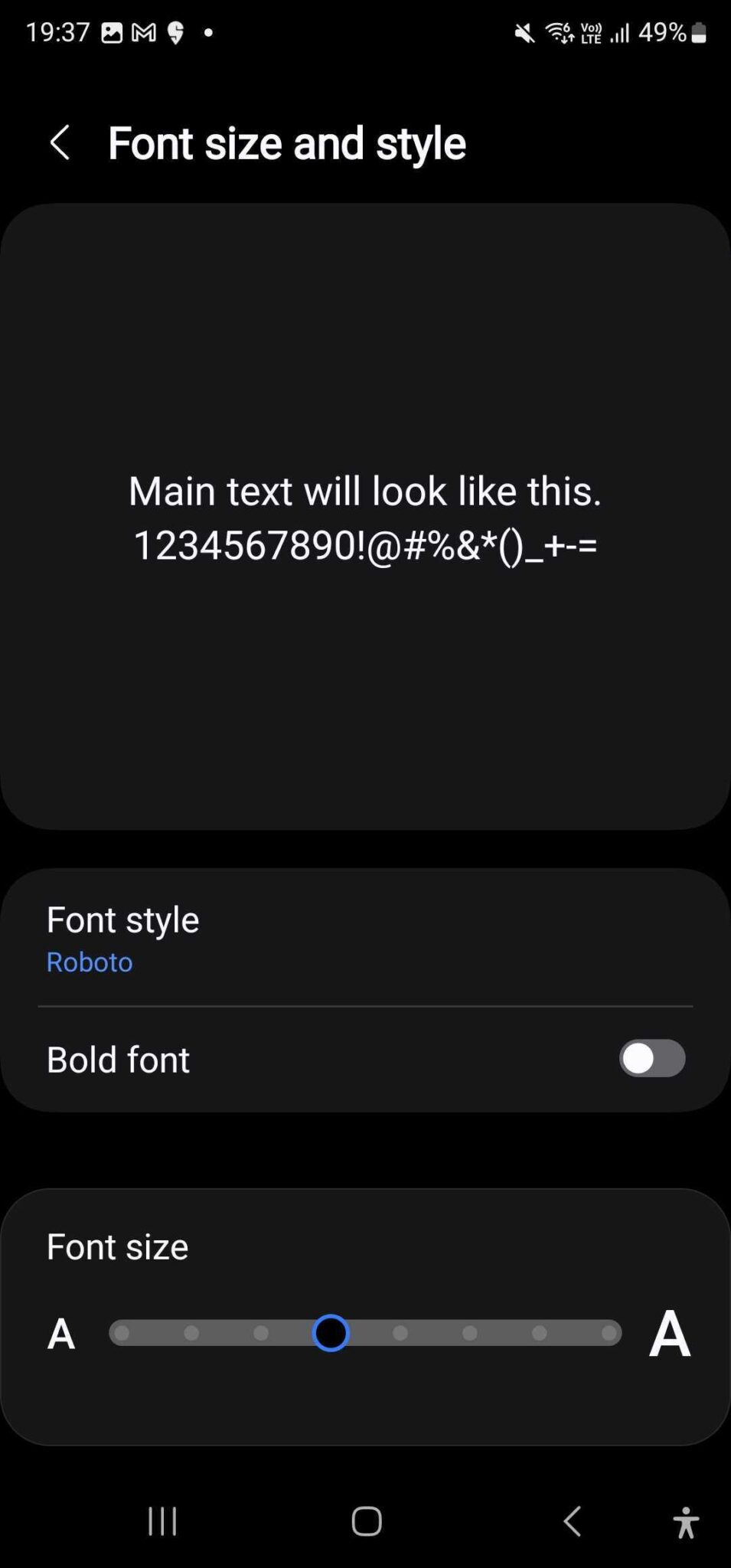 One UI 6's new font not looking good? Switch back to the old one ...