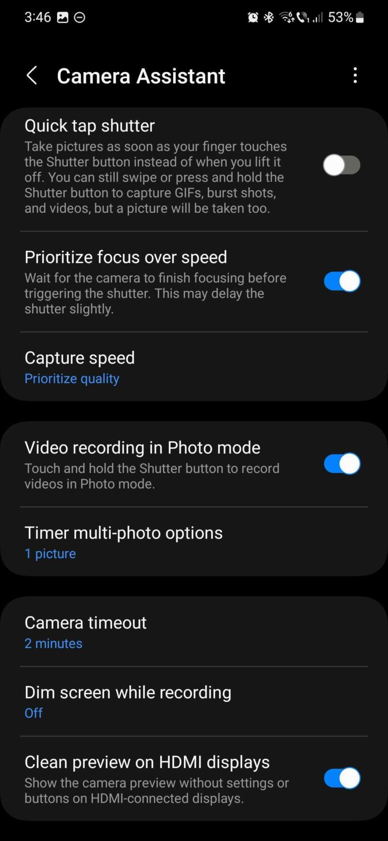 Samsung Camera Assistant Week: Must-have for screen mirroring via HDMI - SamMobile