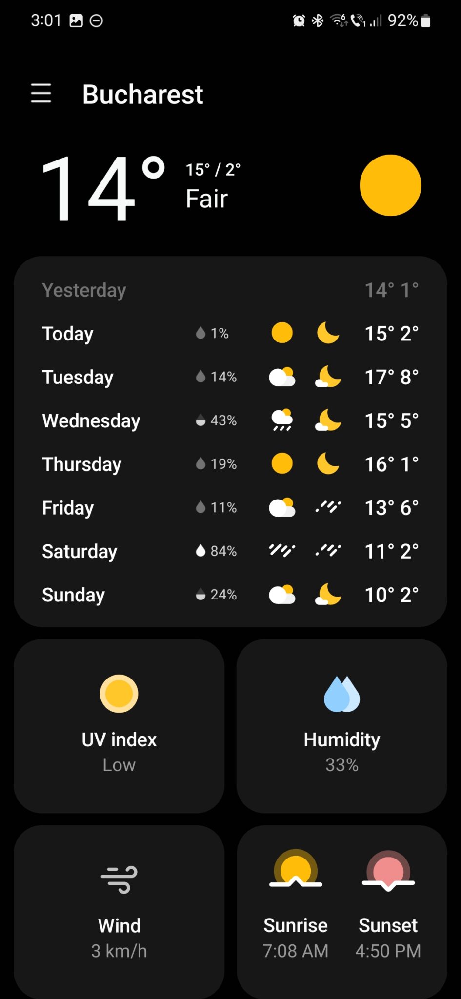 Samsung Weather Week: Overview of one of the prettiest mobile weather ...