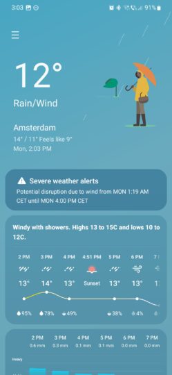 Samsung Weather Week: Overview of one of the prettiest mobile weather apps - SamMobile