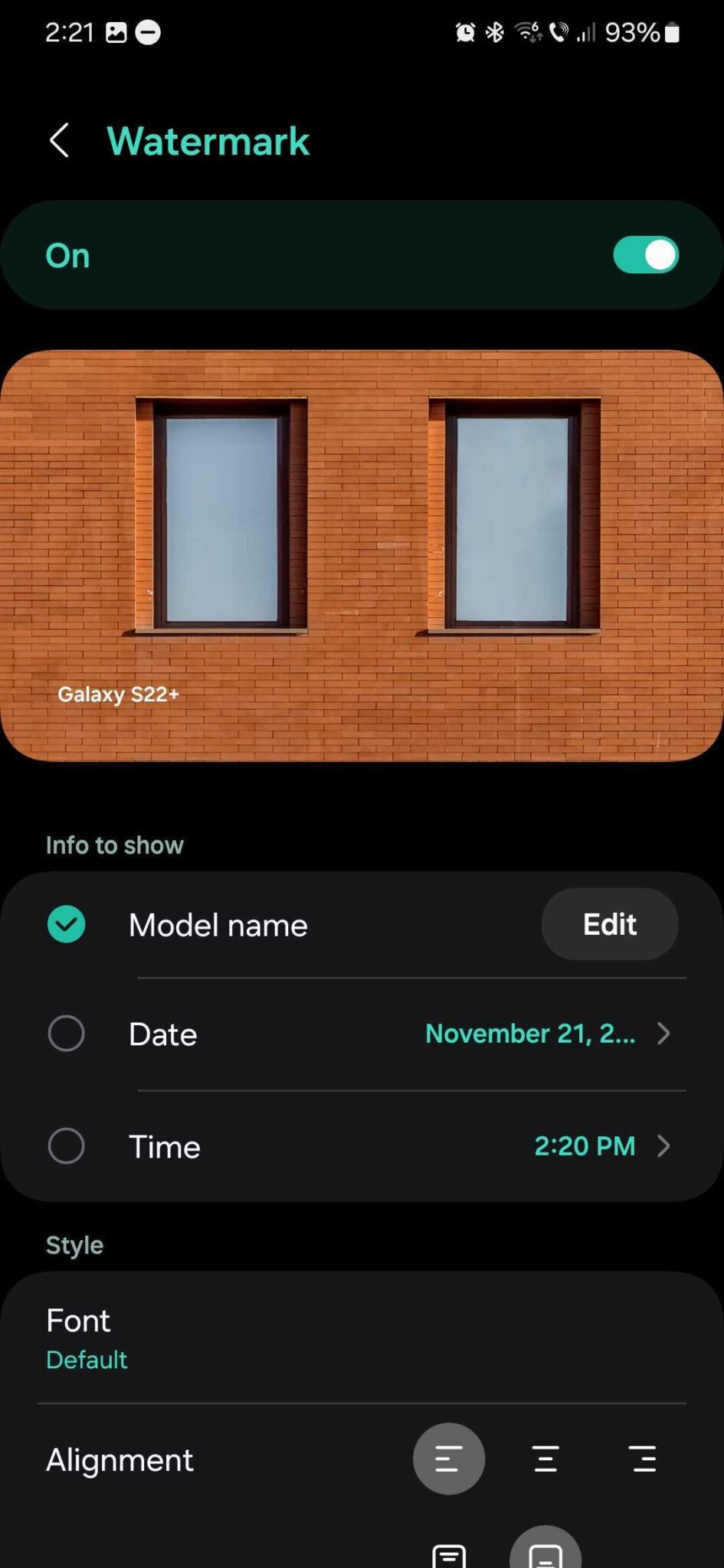 Samsung Camera Week: Set up your custom watermark with ease - SamMobile