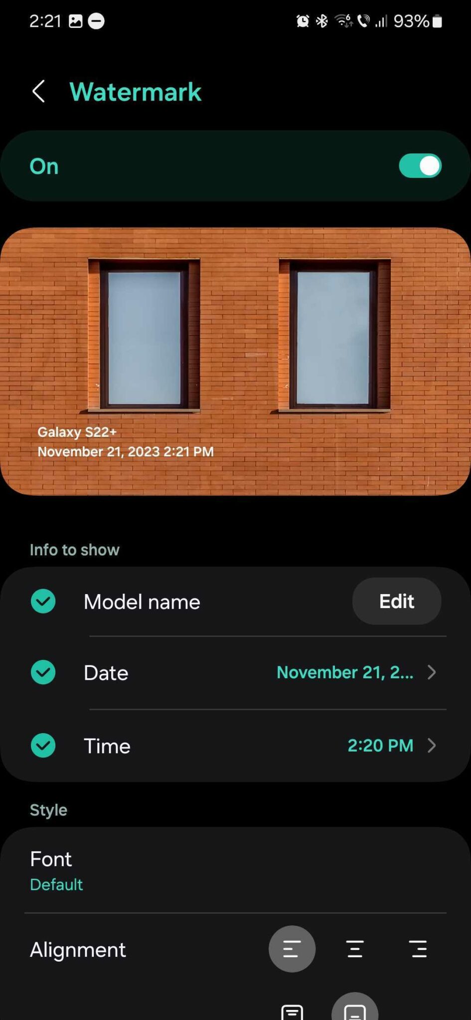 Samsung Camera Week: Set up your custom watermark with ease - SamMobile