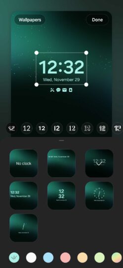 One UI 6.0 brings all the lock screen clock options you need - SamMobile