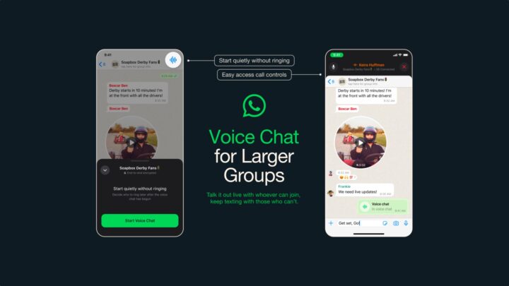 WhatsApp is making voice chats easier with a large group of people ...