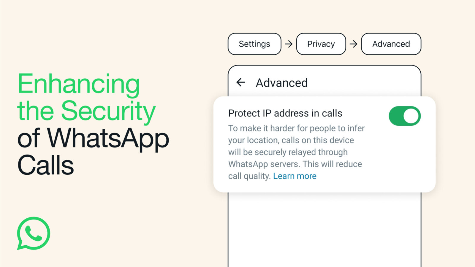 WhatsApp details its new privacy-focused call features - SamMobile