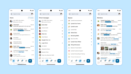 Google Chat rolls out a big redesign for Android - SamMobile