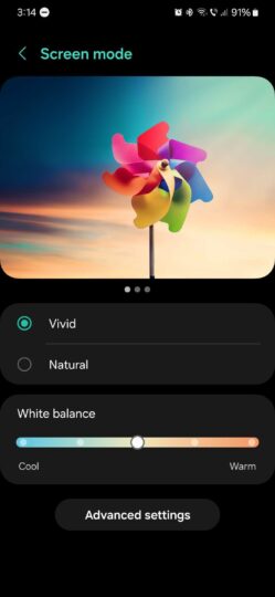 Tweak the balance of your Galaxy phone's AMOLED display - SamMobile