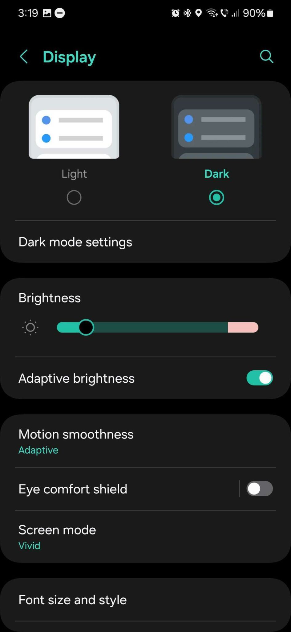 Tweak the balance of your Galaxy phone's AMOLED display - SamMobile