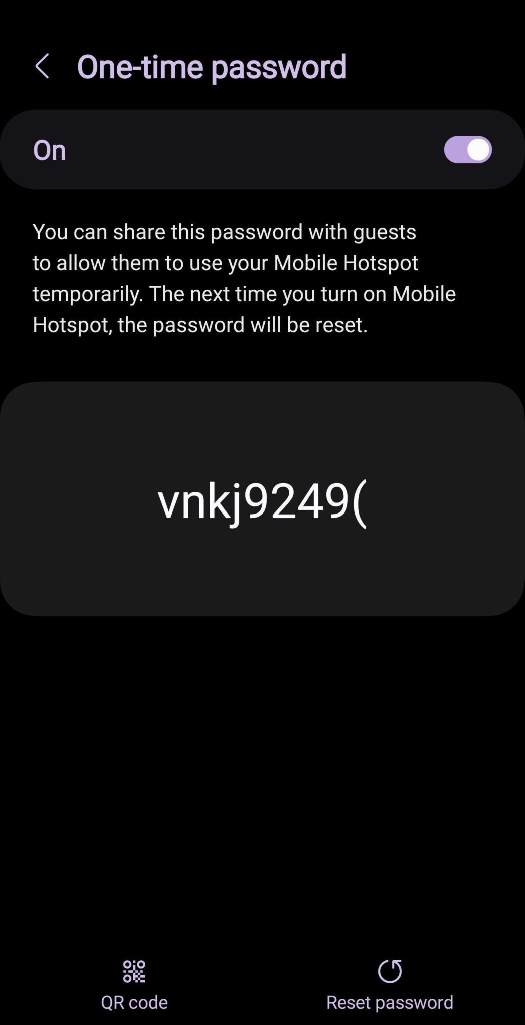 One UI 6 lets you set one-time passwords (OTP) for mobile hotspot ...