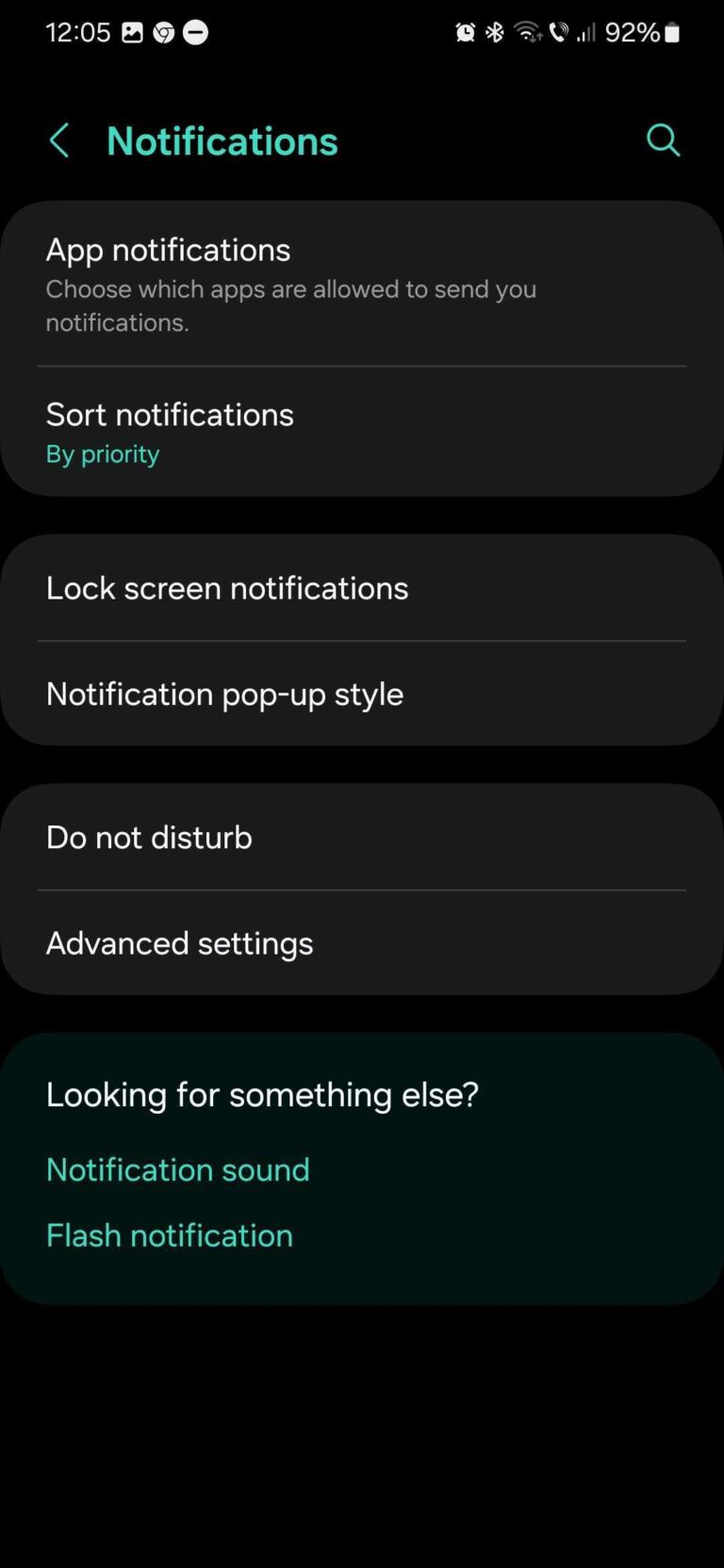 Change status bar notification icon settings in Samsung One UI - SamMobile