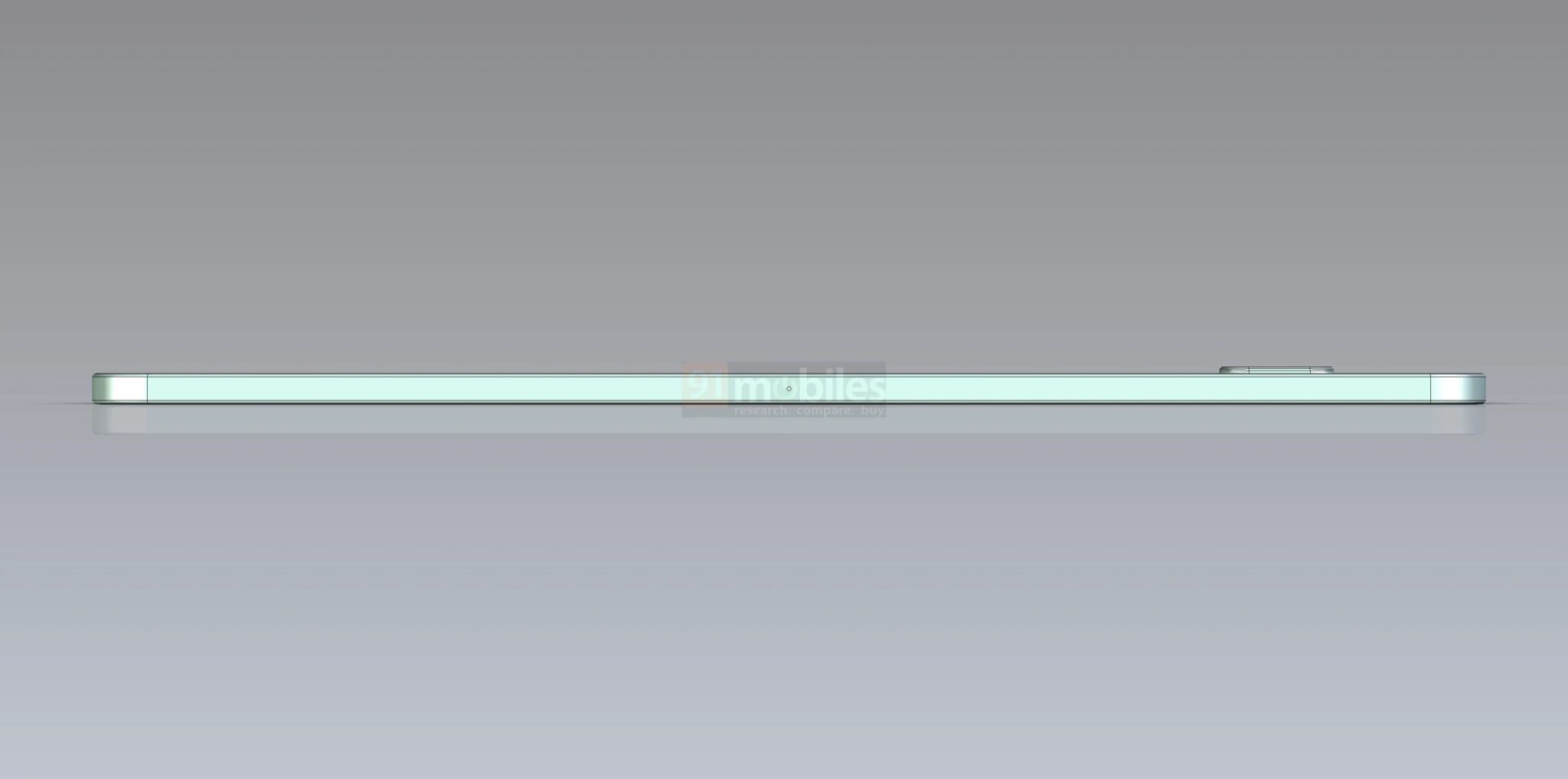 Apple iPad Air 12.9 renders leak, revealing new camera design - SamMobile