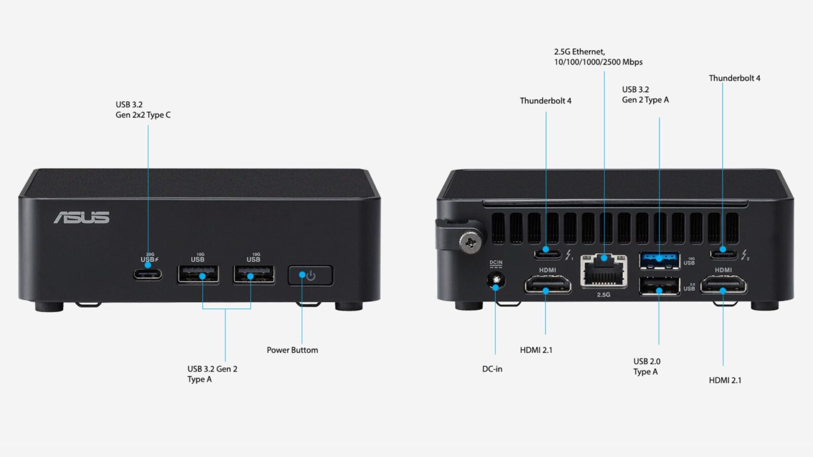Asus unveils NUC 14 Pro mini PC lineup with Intel Meteor Lake ...